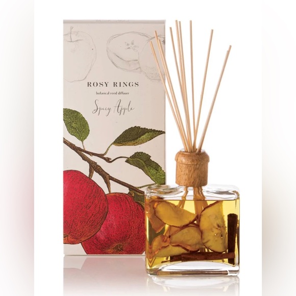 Rosy Rings | Accents | Rosy Rings Spicy Apple 3oz Reed Oil Diffuser New In Box | Poshmark
